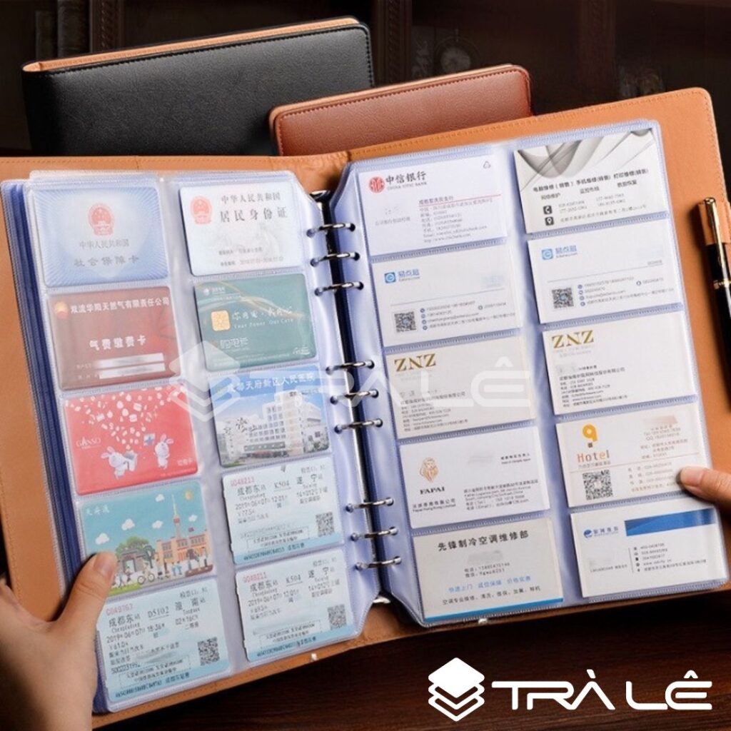 Sổ đựng card visit 600 card - Văn Phòng Phẩm Trà Lê